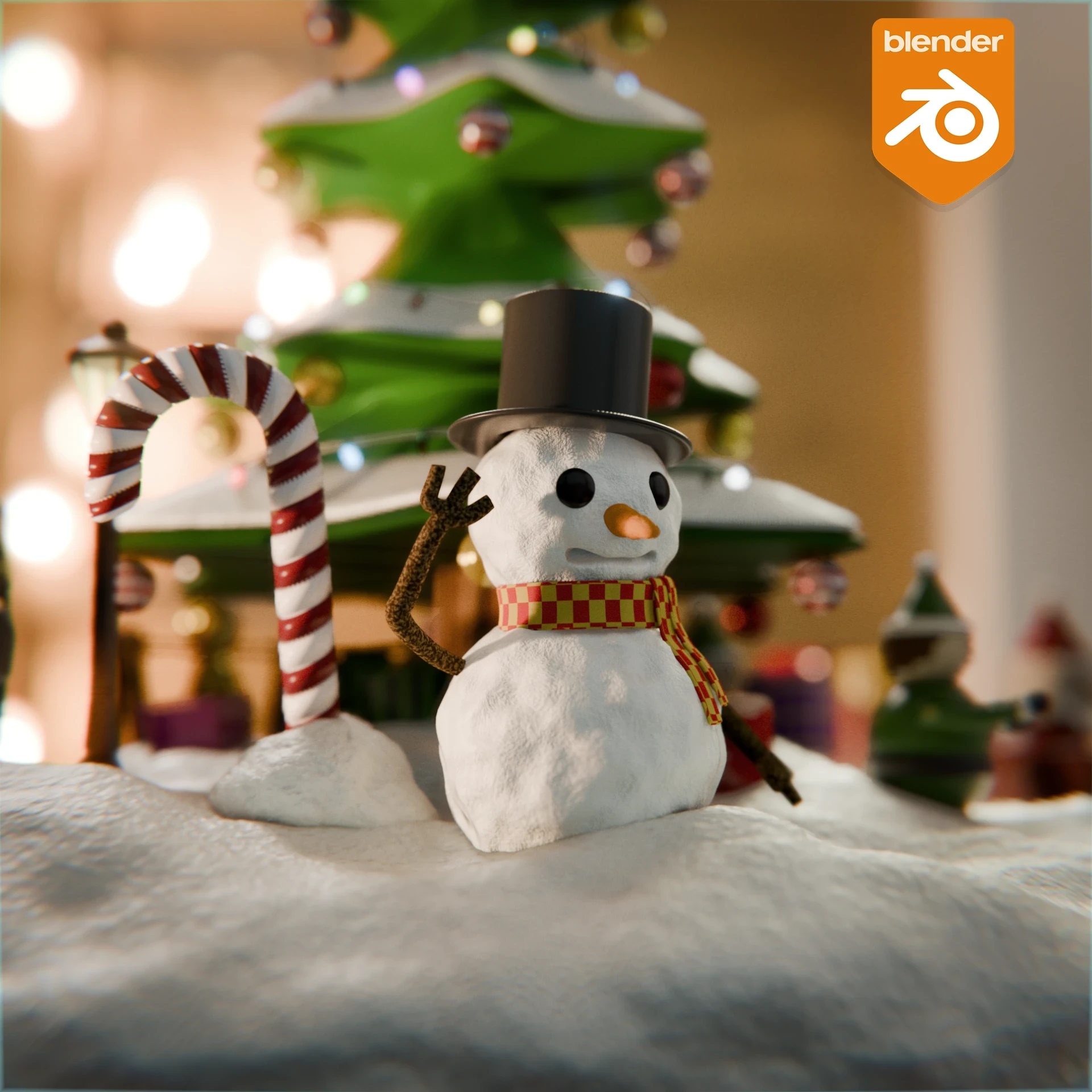 ArtStation - Christmas Music Box