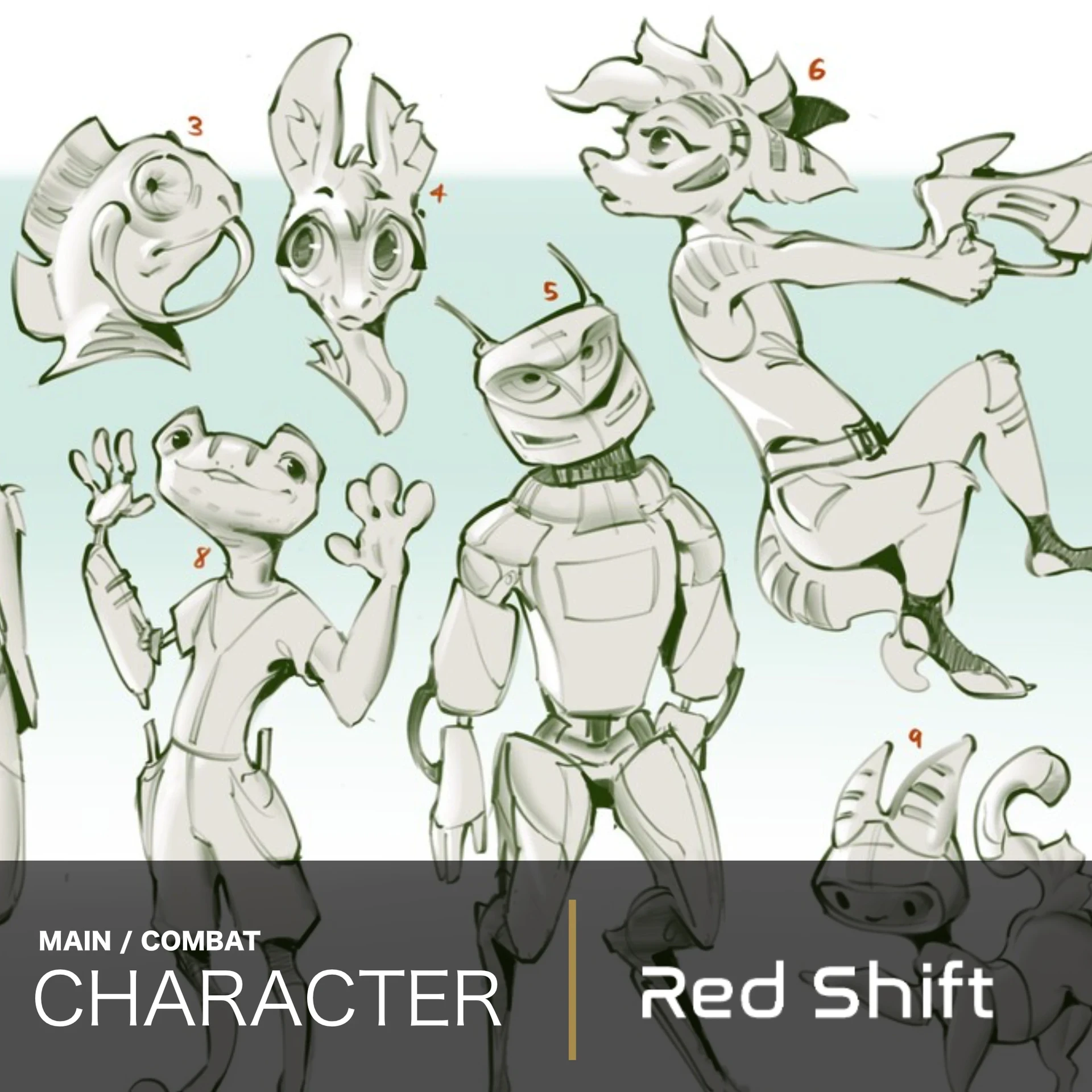 ArtStation - Redshift project