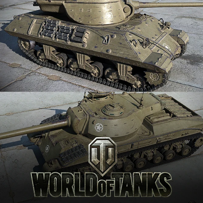 ArtStation - T28 Prototype & M36 Jackson | World of Tanks
