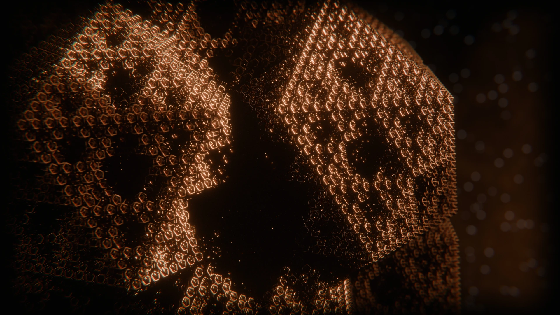 ArtStation - Fractal Icosphere-Blender Practise