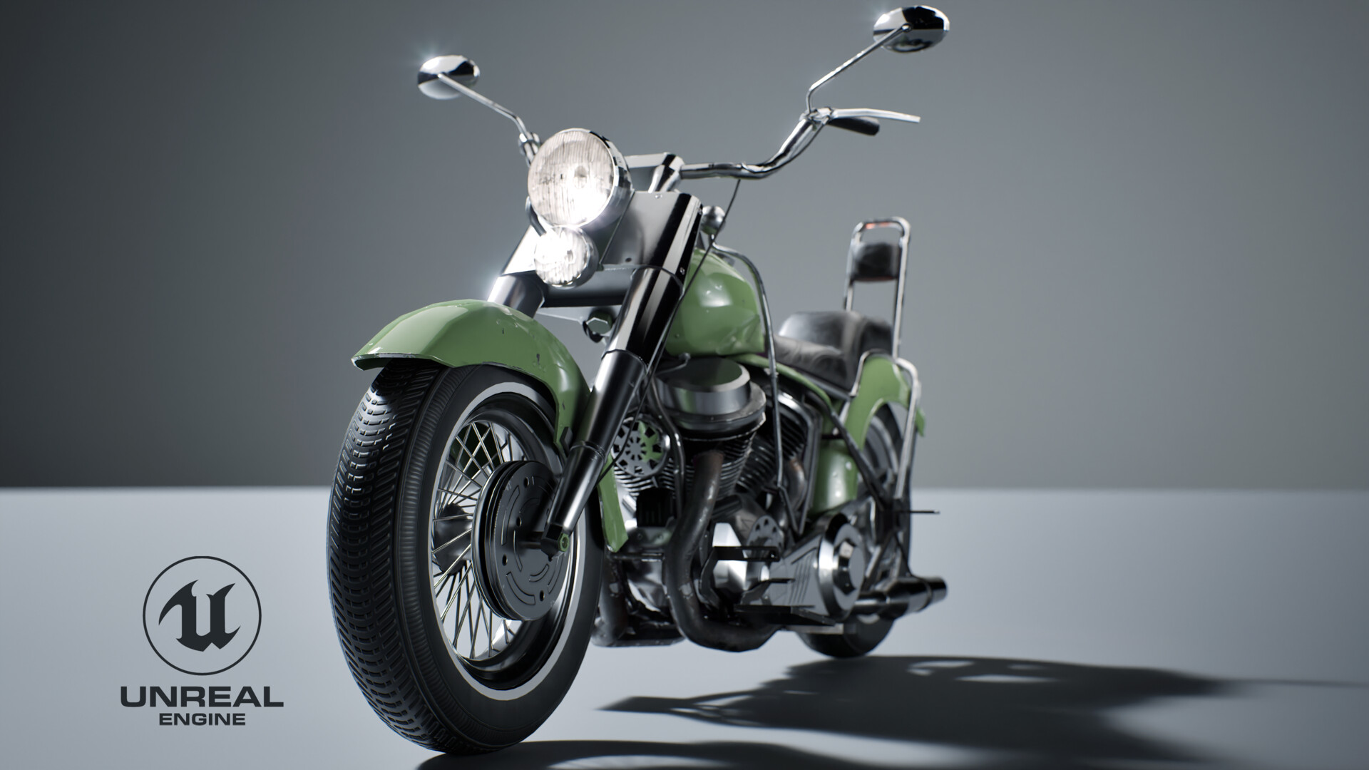 ArtStation - Photorealistic Motorcycle Rendering | UE5 Path Tracer
