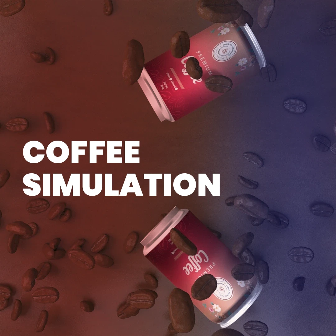 ArtStation - Coffee Can Simulation Scene