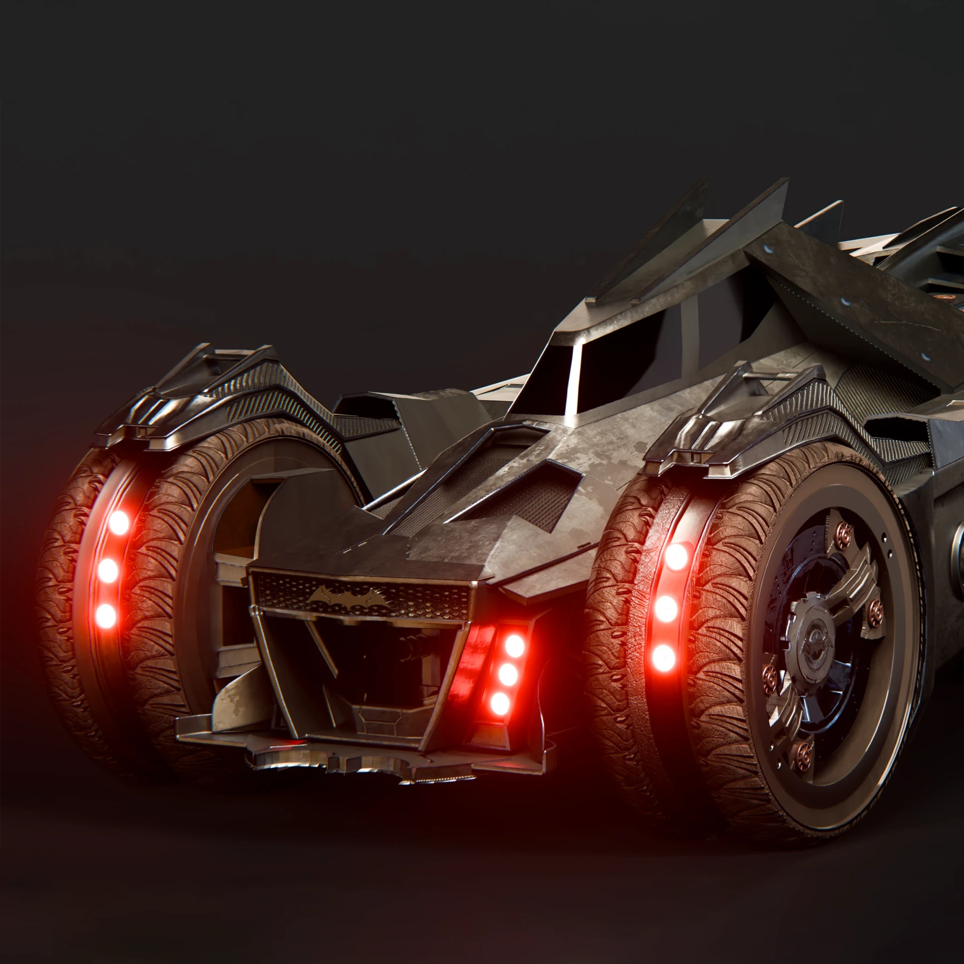 ArtStation - Batmobile-Arkham Knight