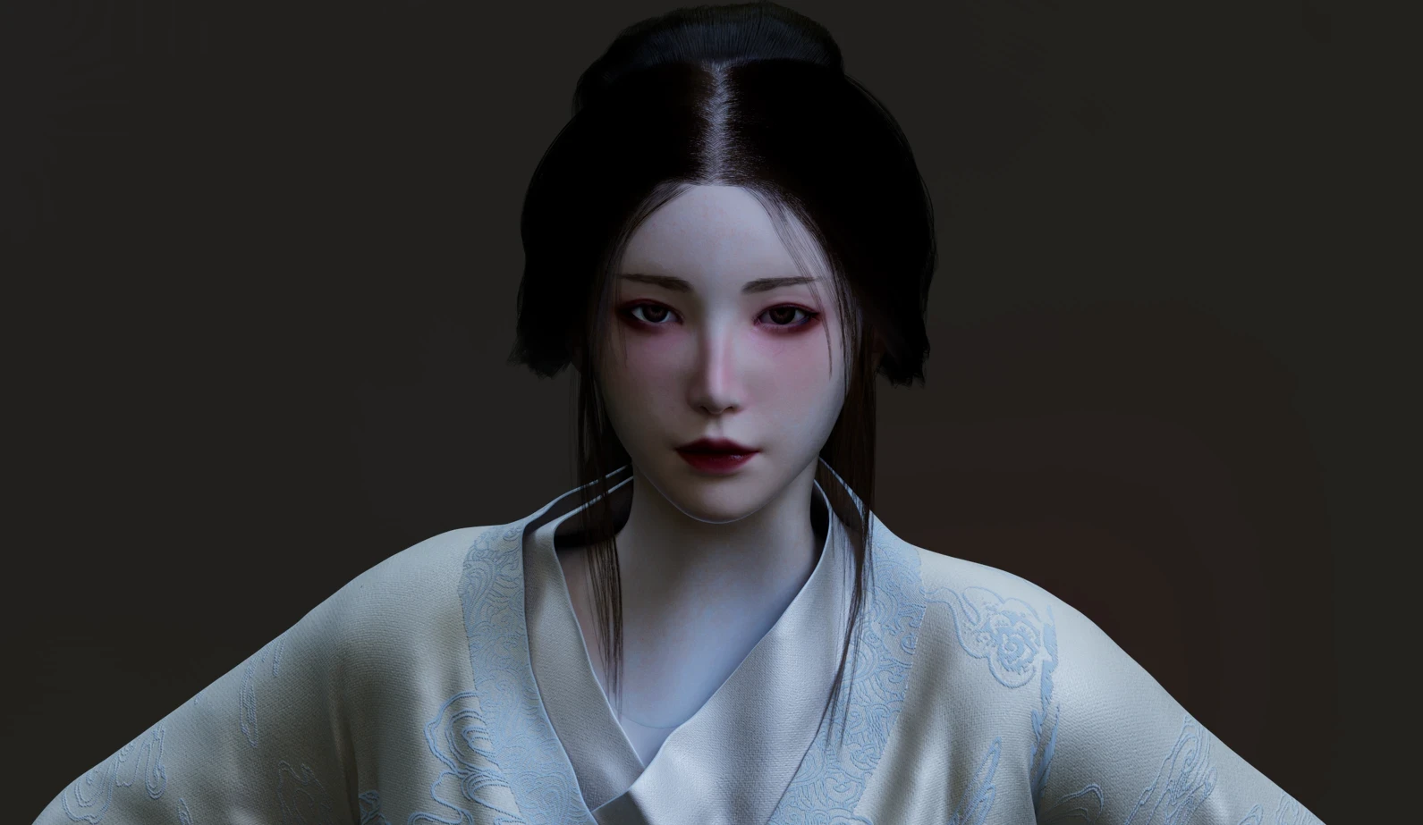 ArtStation - The girl at the ancient temple