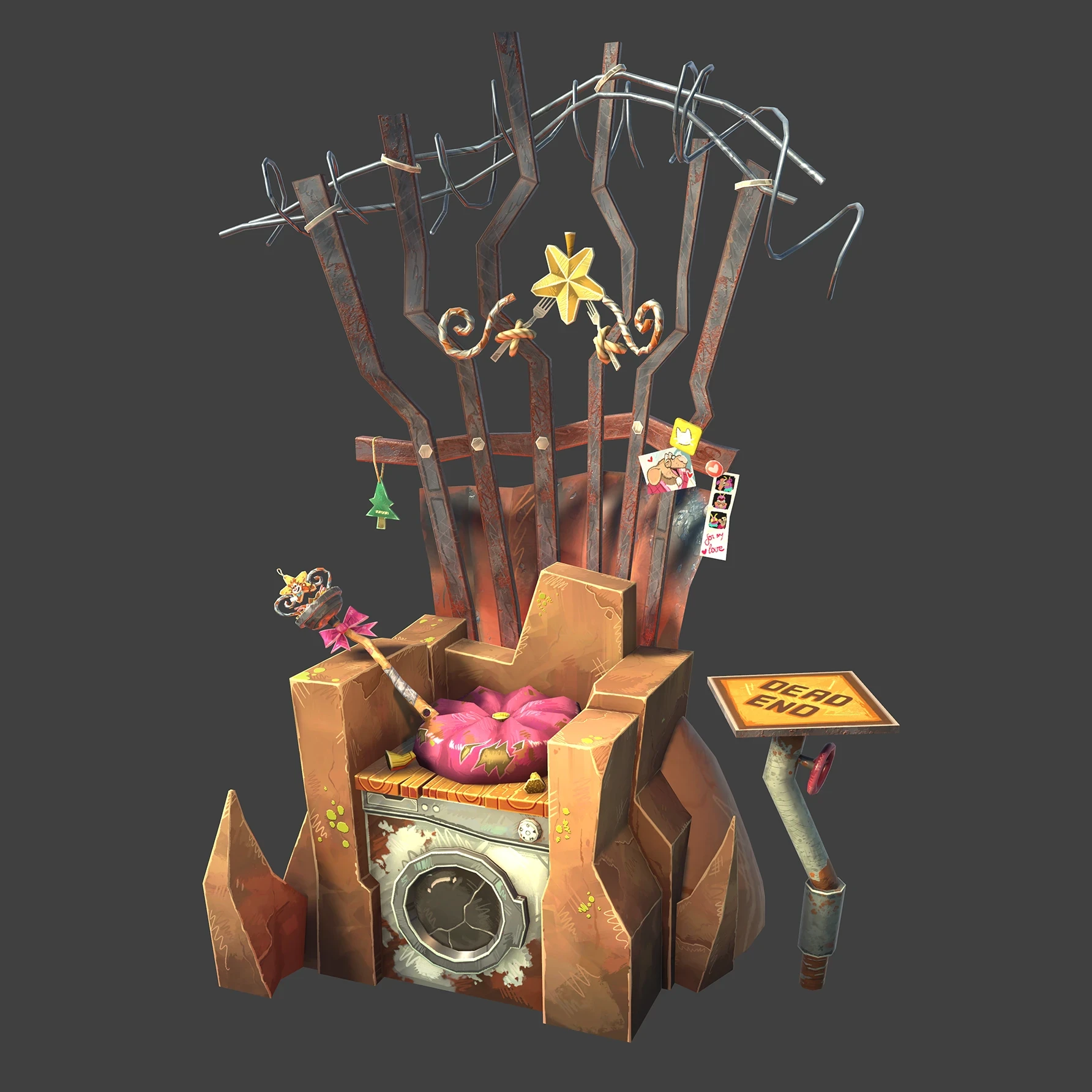 ArtStation - Props of TMNT Mutants Unleashed