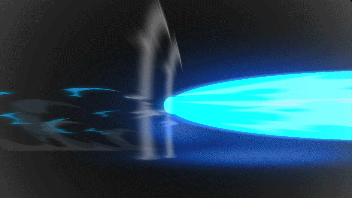 ArtStation - 2D FX - Beam production / slash