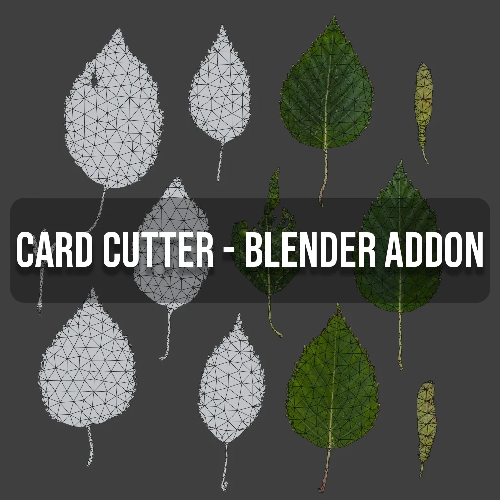ArtStation - CardCutter: Nanite-Ready Foliage Generator