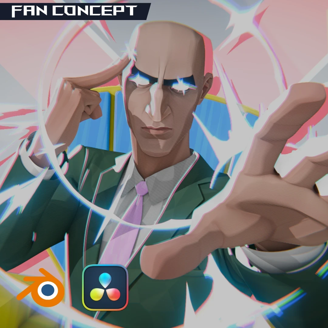 ArtStation - Charles Xavier MVP / Marvel Rivals Fan Concept