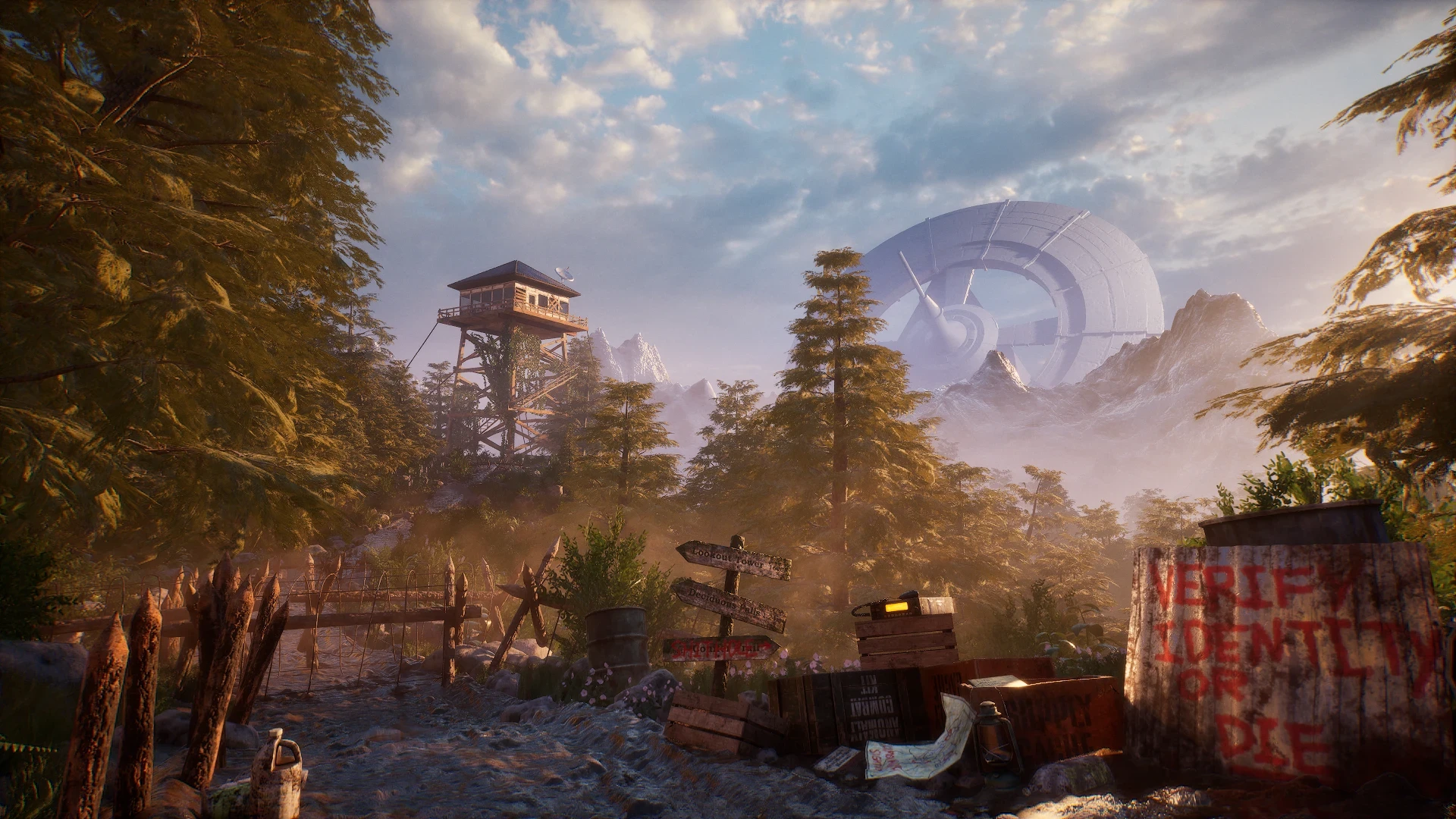 ArtStation - Firewatch Tower