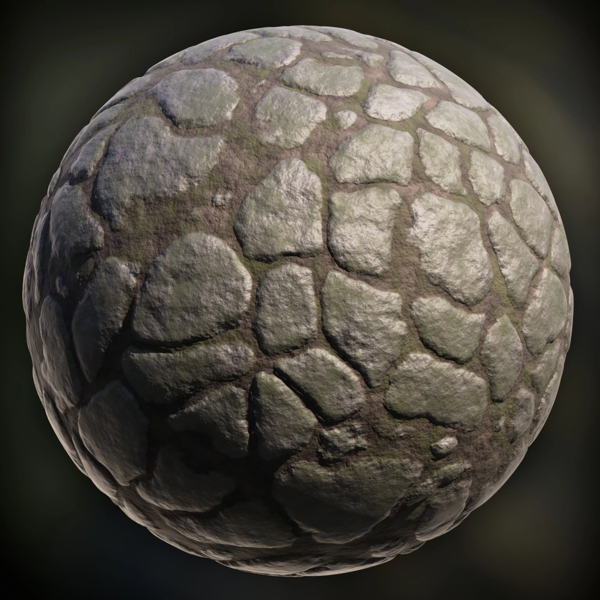 ArtStation - Procedural Cobblestone Ground Material (Blender Tutorial)