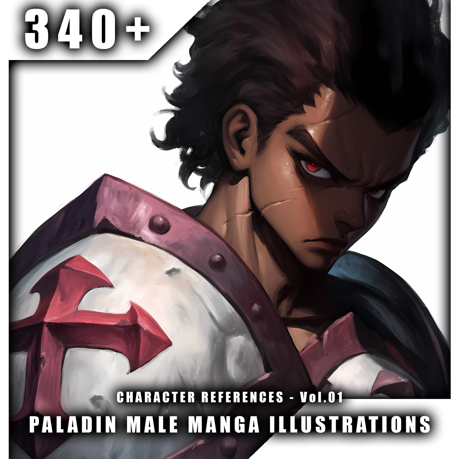 ArtStation - 340+ Paladin Male Manga Illustrations - Character ...