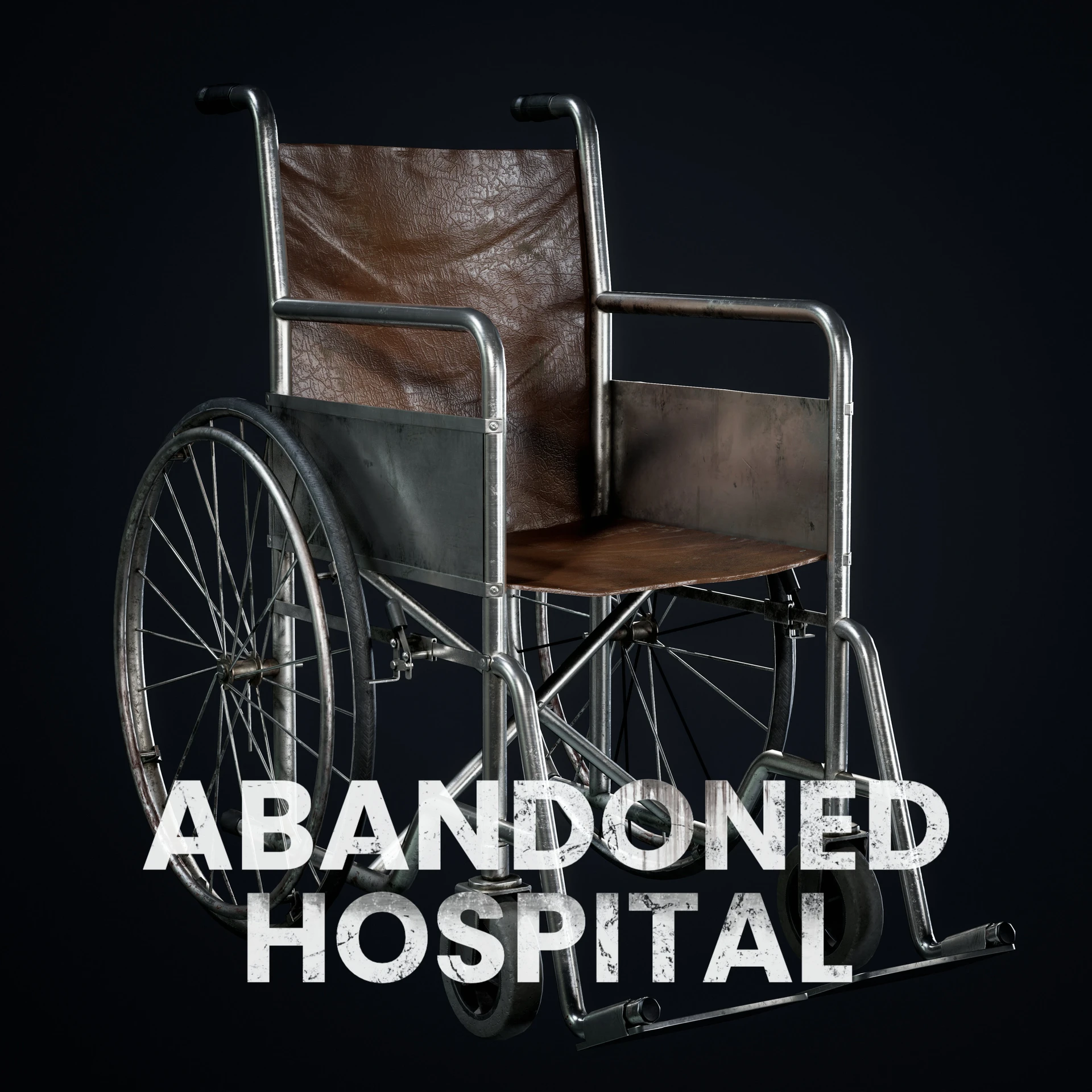 ArtStation - Abandoned Wheel Chair