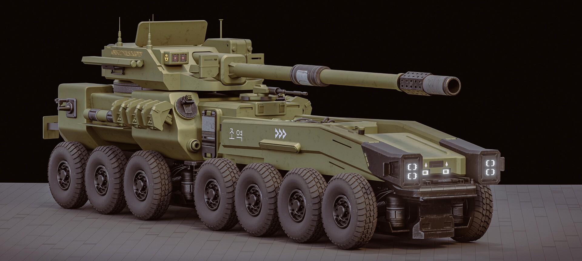 ArtStation - M-980 「アイアンクラッド」移動式攻城プラットフォーム