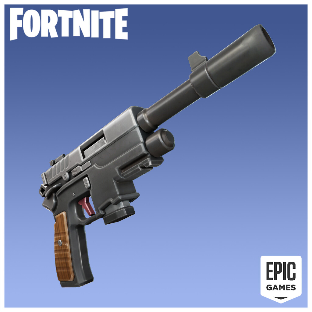 ArtStation - Fortnite | Modular Monarch Pistol