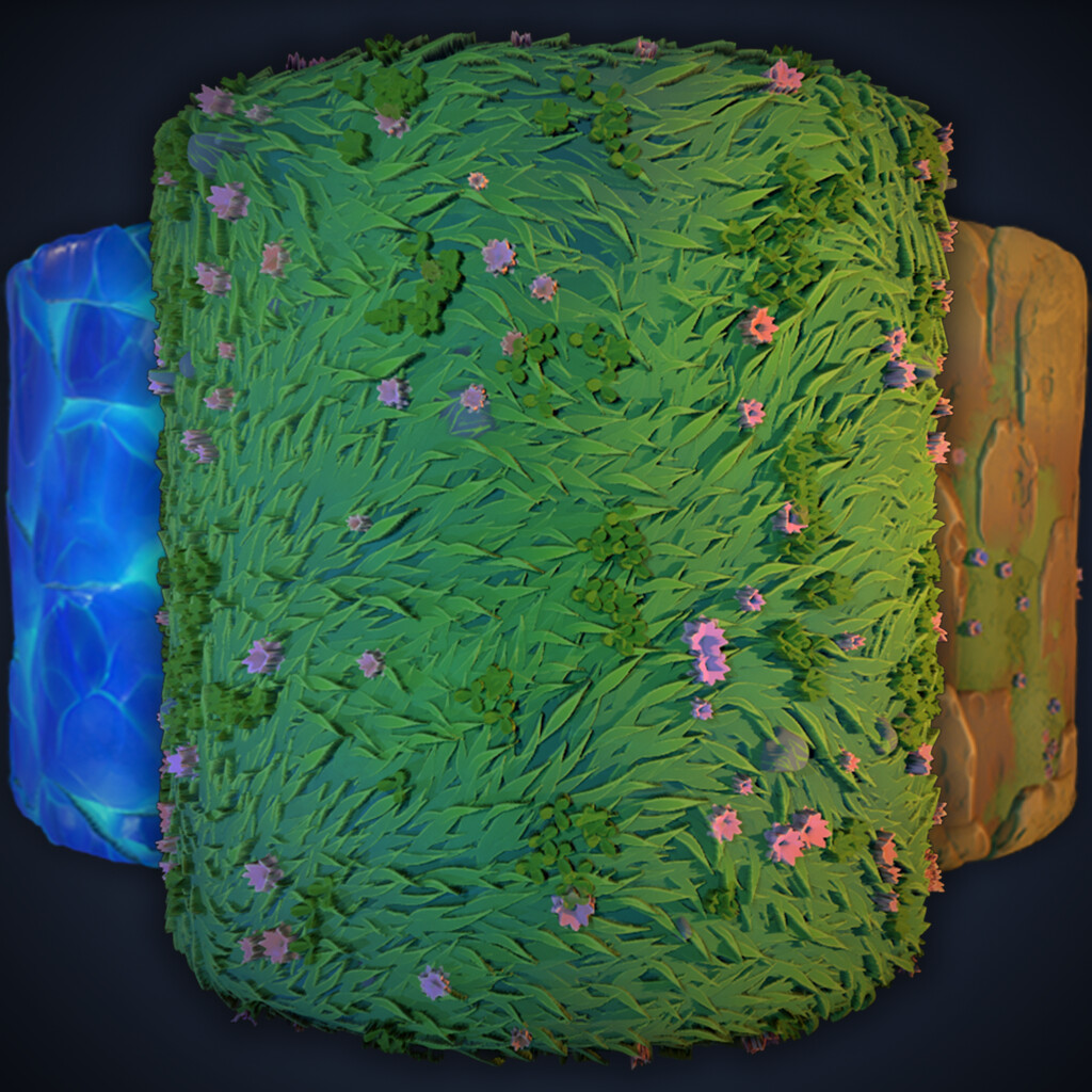 ArtStation - Stylized Landscape Material