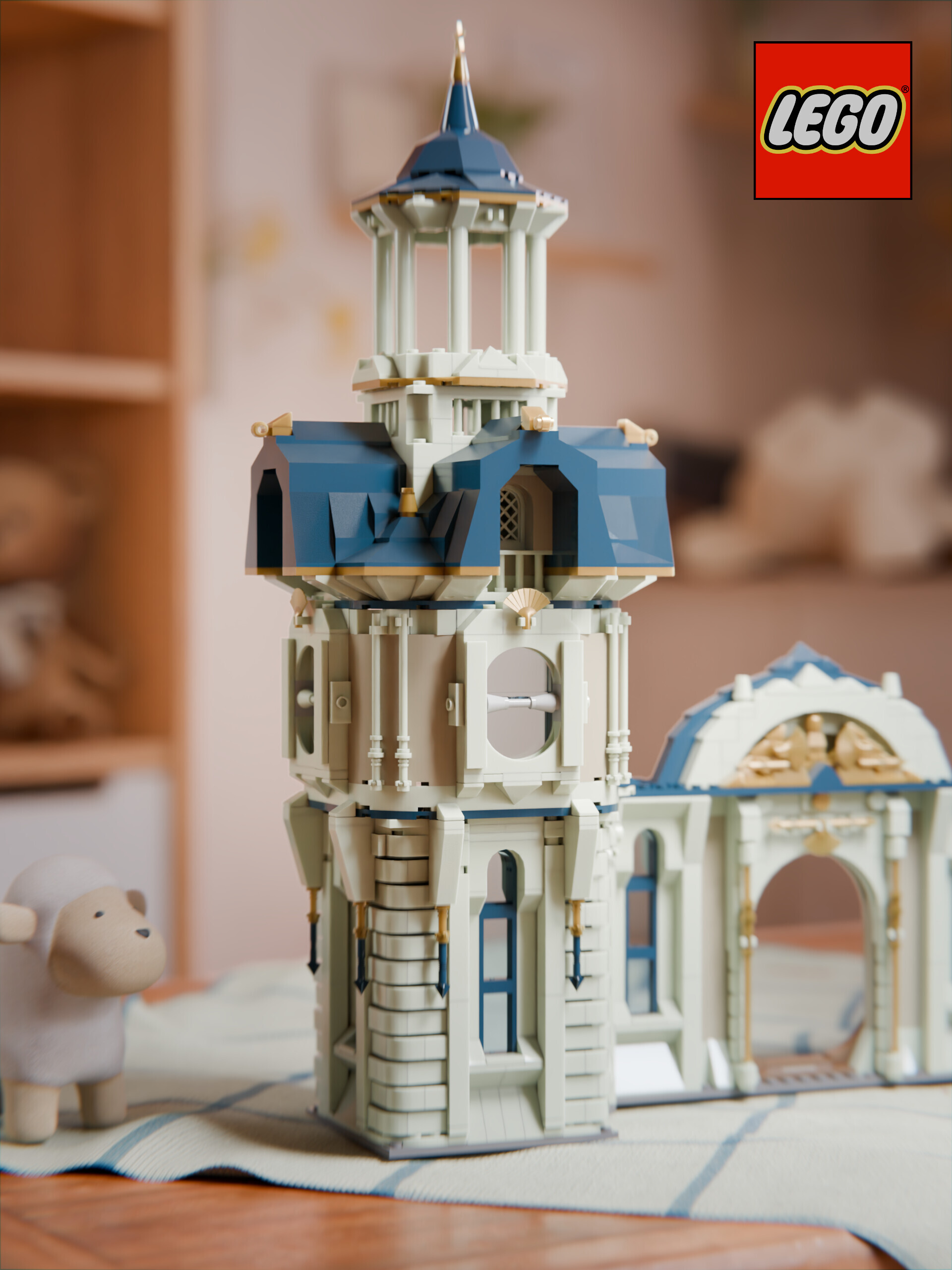 ArtStation - LEGO Mansion