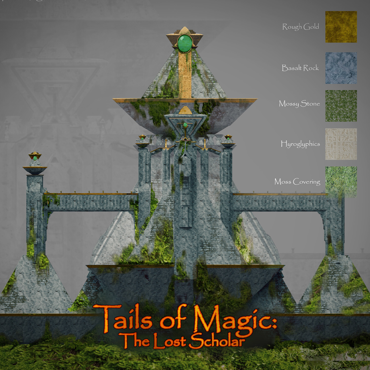 ArtStation - Tails of Magic: Hero Prop Callout and References