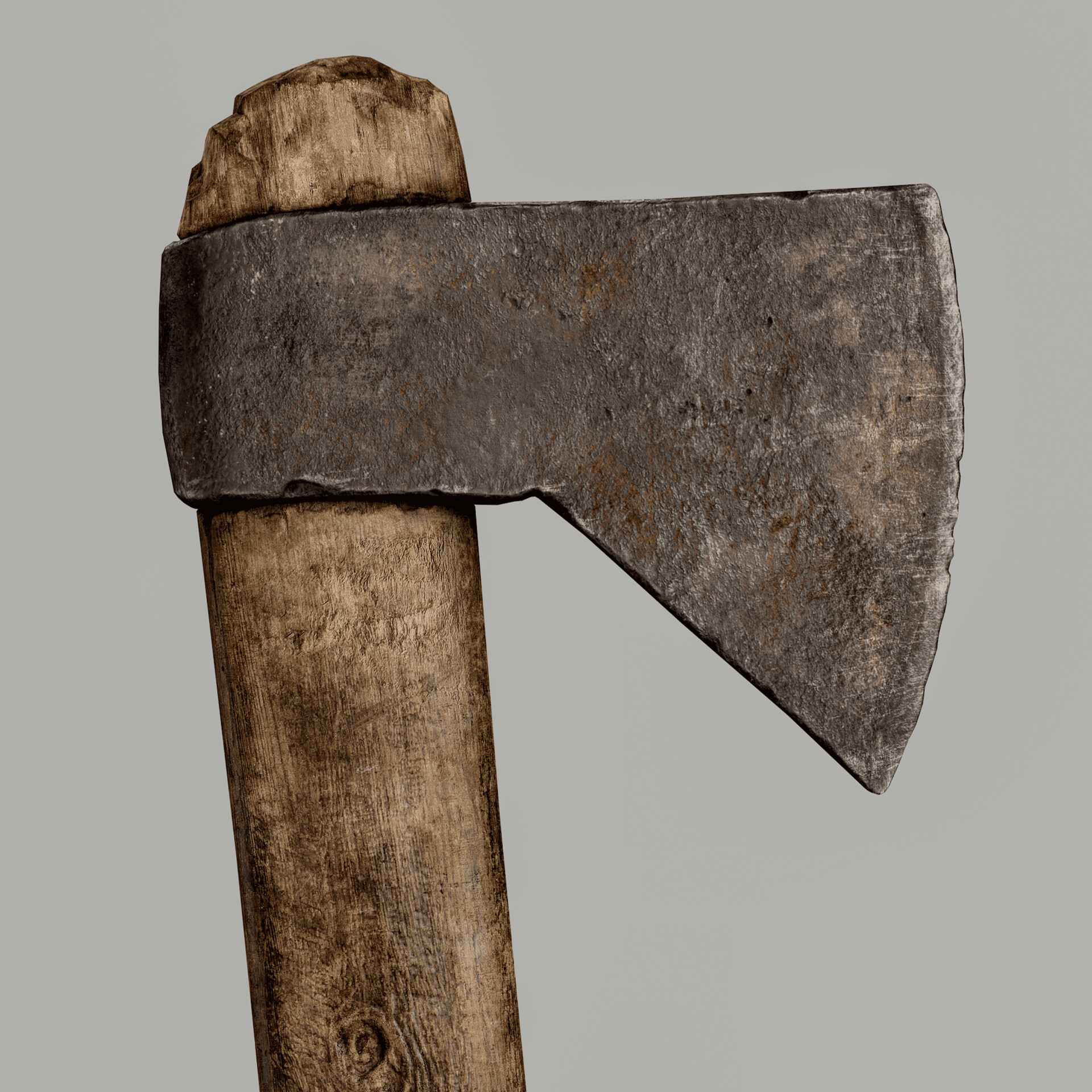ArtStation - Worn Hatchet