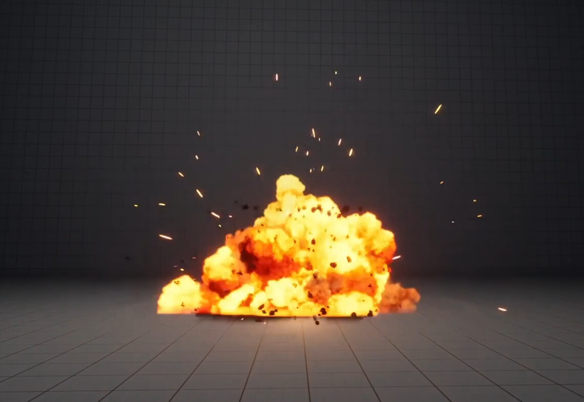 ArtStation - Explosion VFX Experimentation