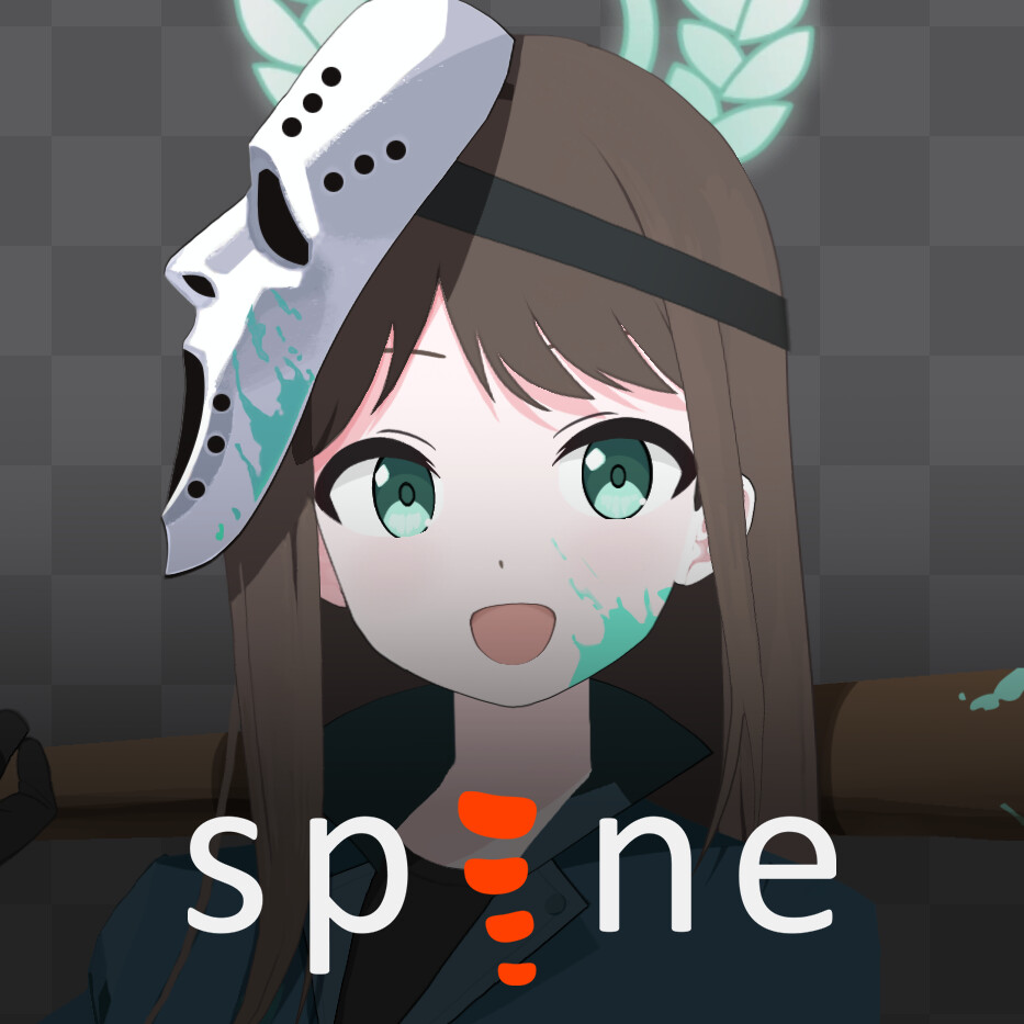 ArtStation - [Spine2D] Airi idle animation