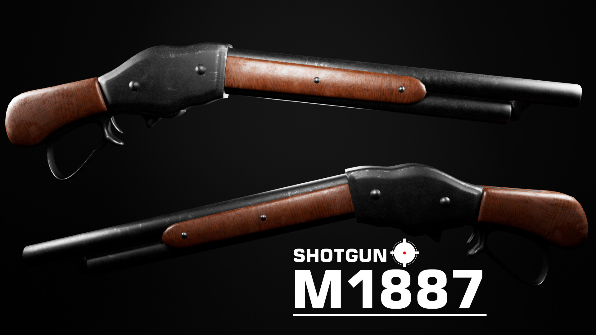 ArtStation - Tactical Shotgun – Realistic 3D Weapon |Realistic Shotgun ...