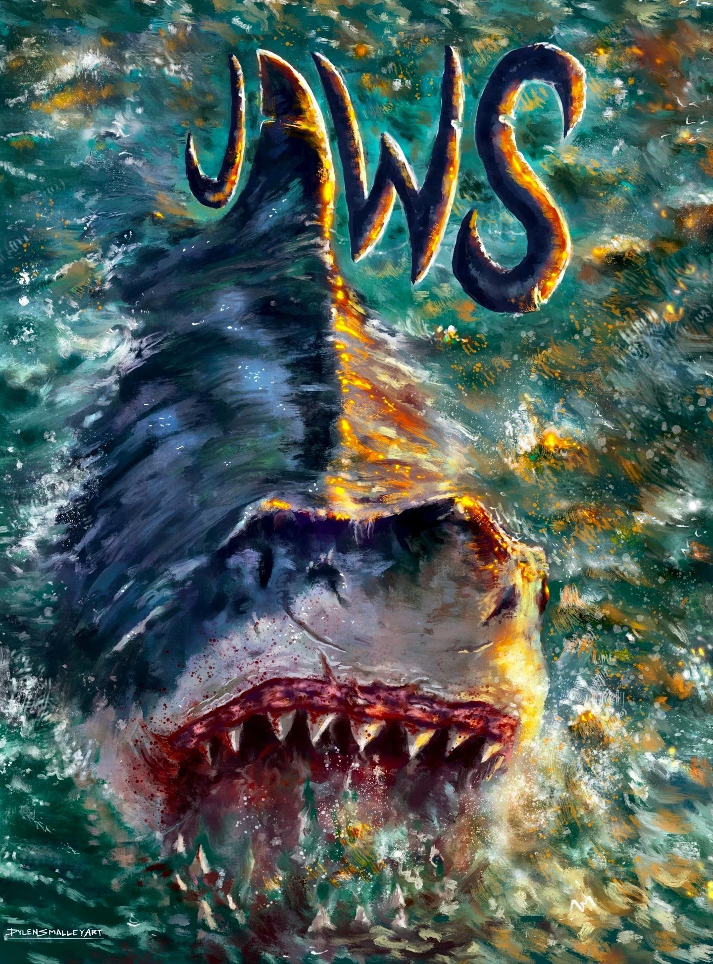 ArtStation - JAWS Movie Poster Collection