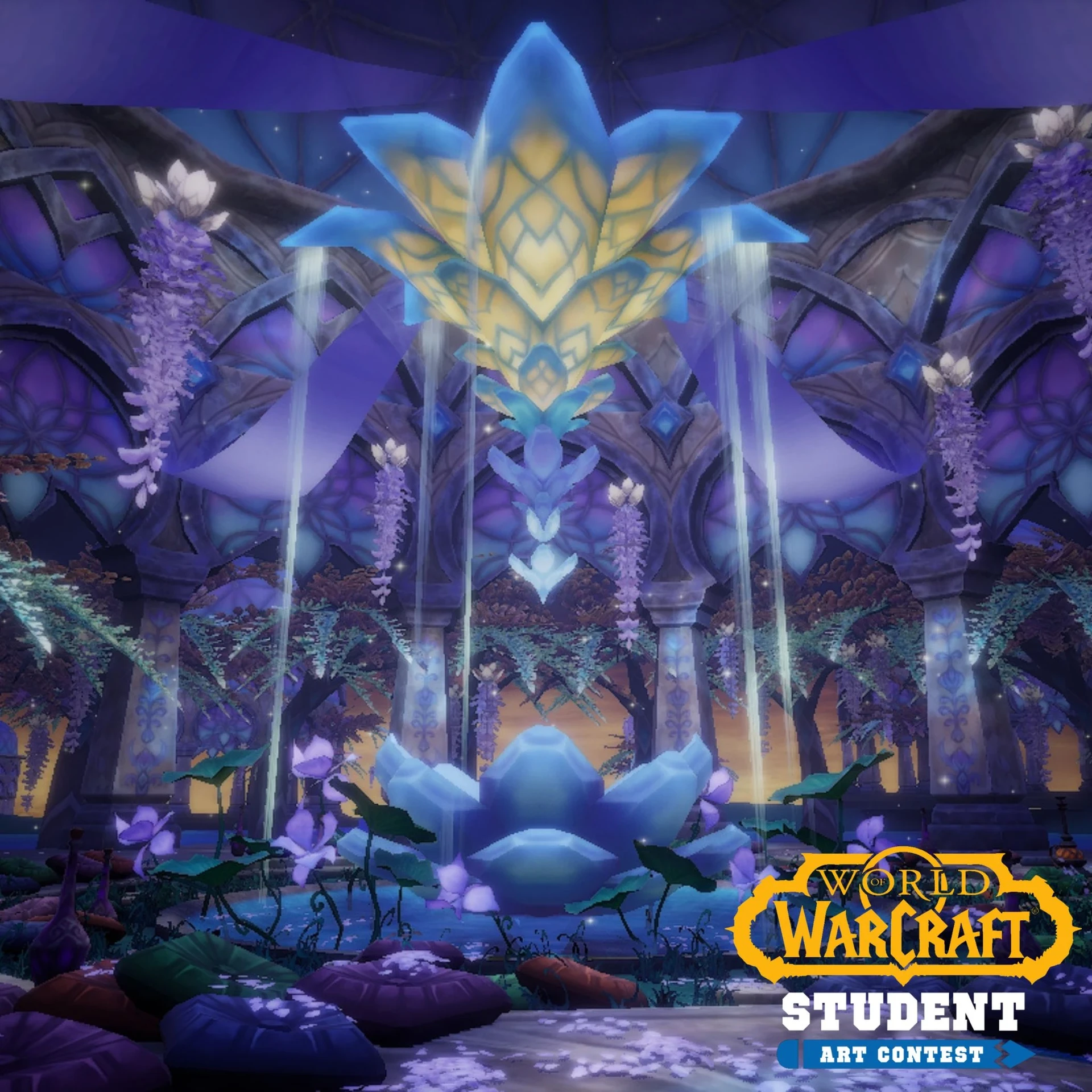 ArtStation - WoW Student Art Contest 2025 - The Arcane Bloom