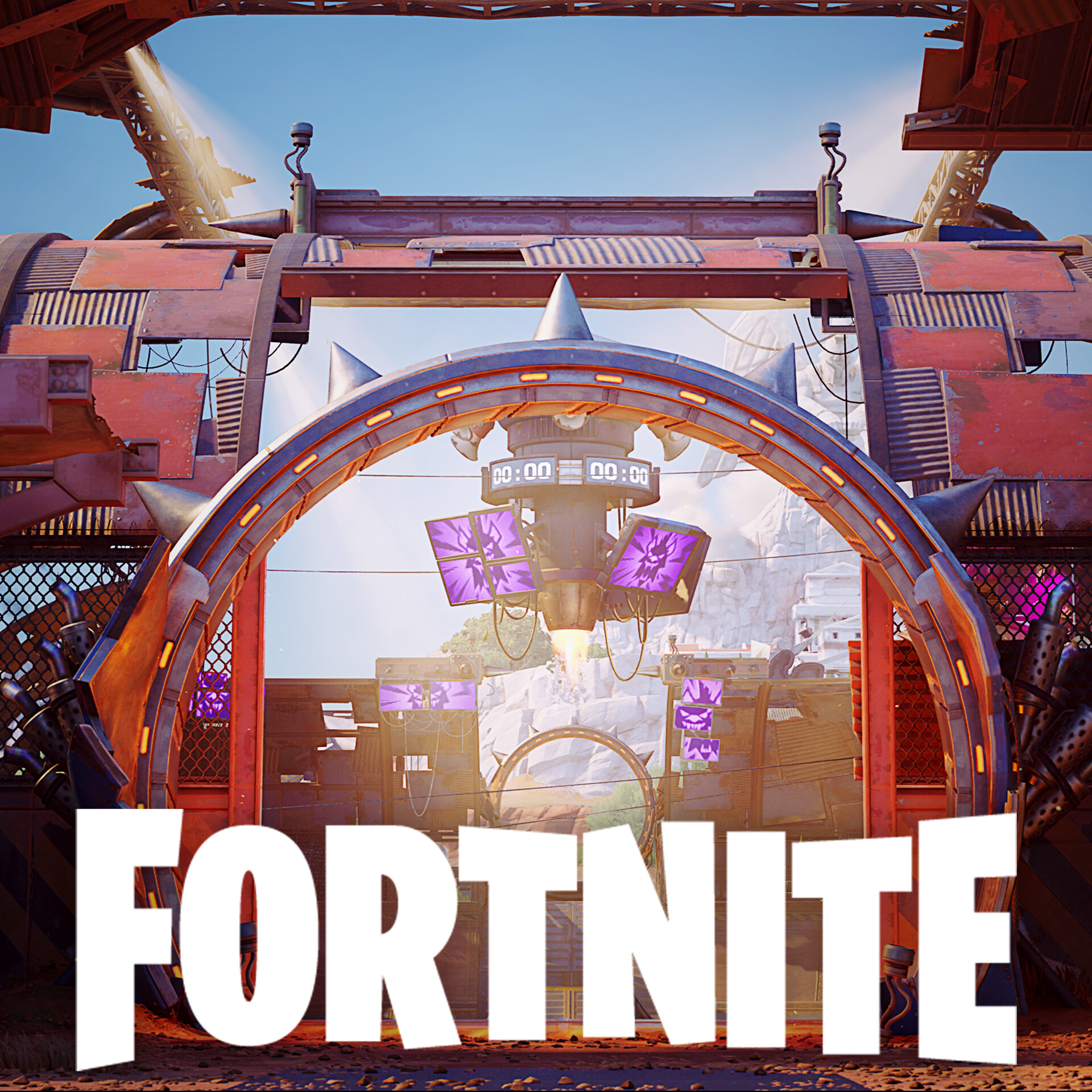 ArtStation - Fortnite: Nitro Drome
