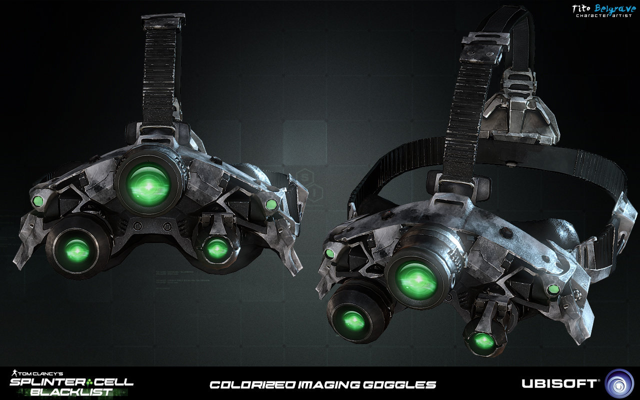 Tito Belgrave - Colorized Imaging Goggles