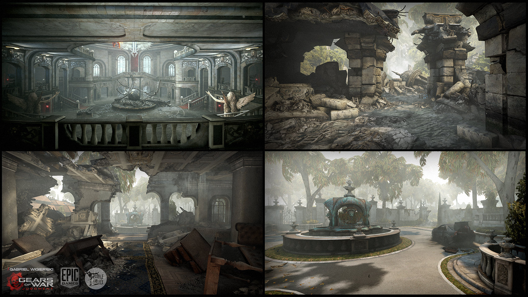 ArtStation - Gears of War Judgment