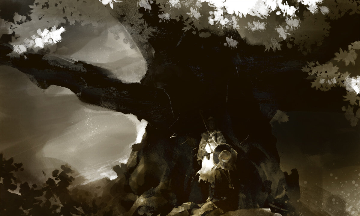 ArtStation - The Great white tree