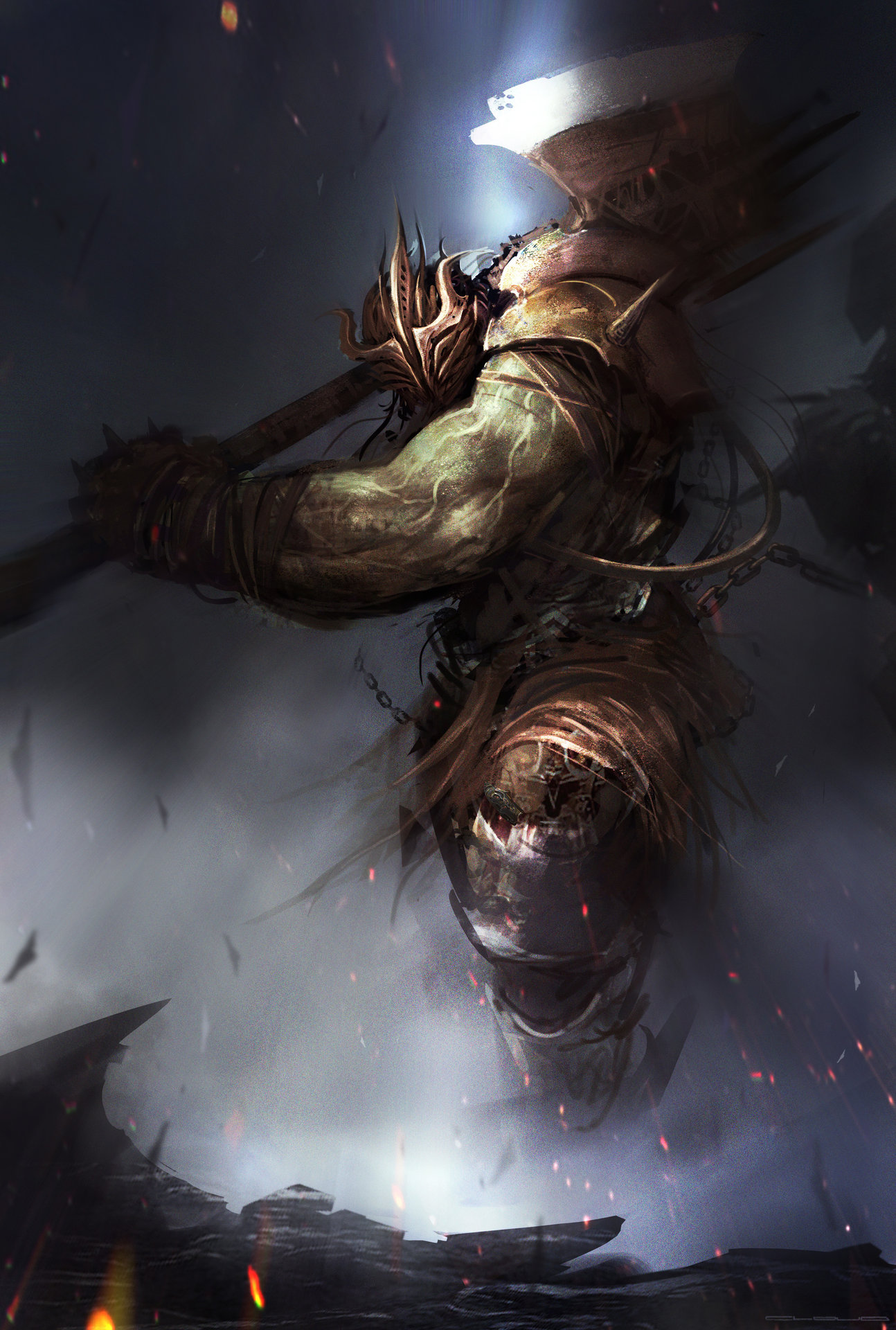 ArtStation - Battle Axe