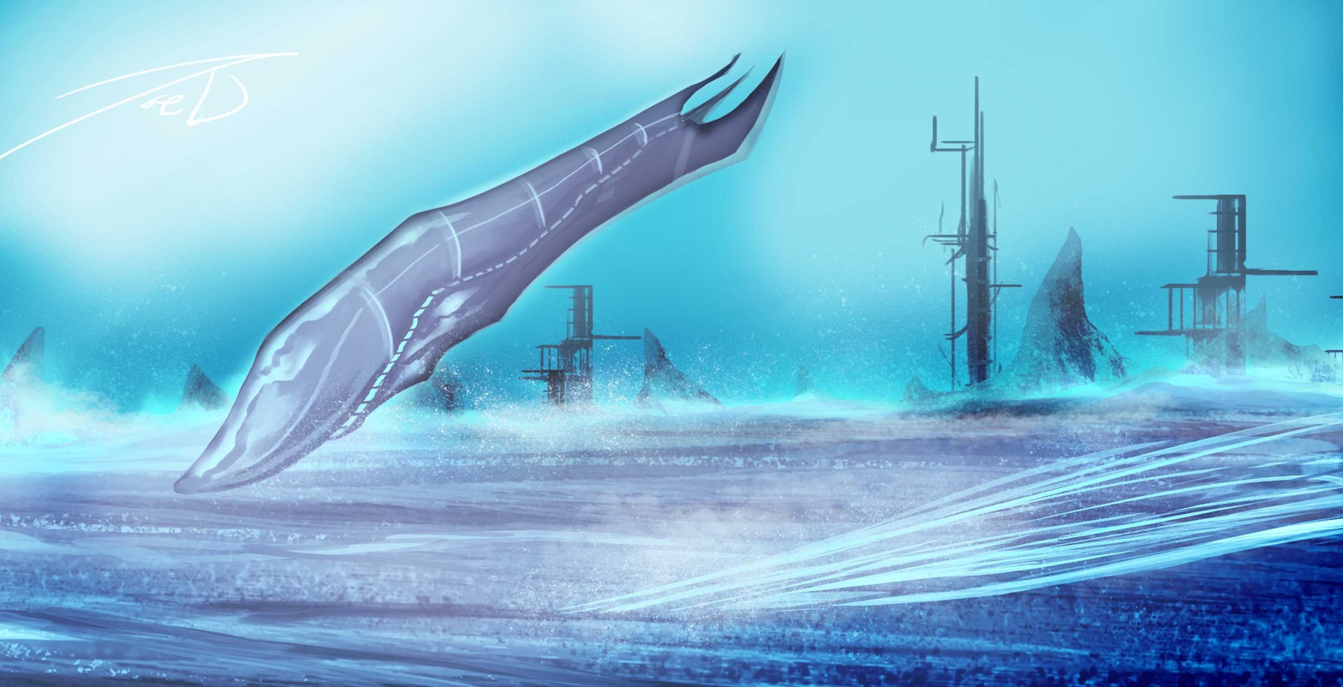 ArtStation - Ice worm