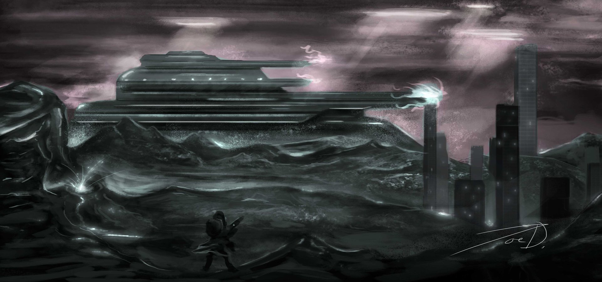 ArtStation - Giant battle tank