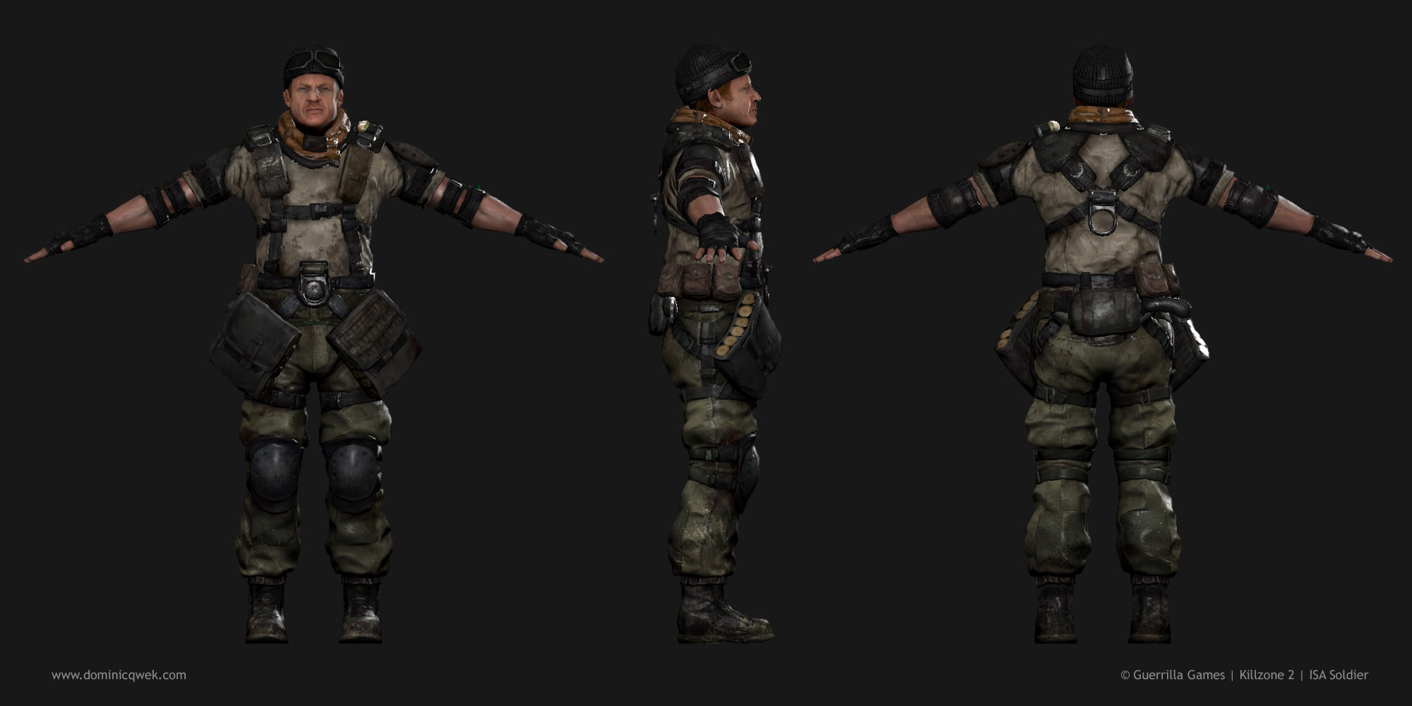 Dom Qwek - Killzone 2 Characters