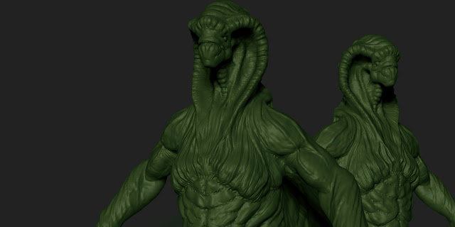 ArtStation - Some Snake Monster