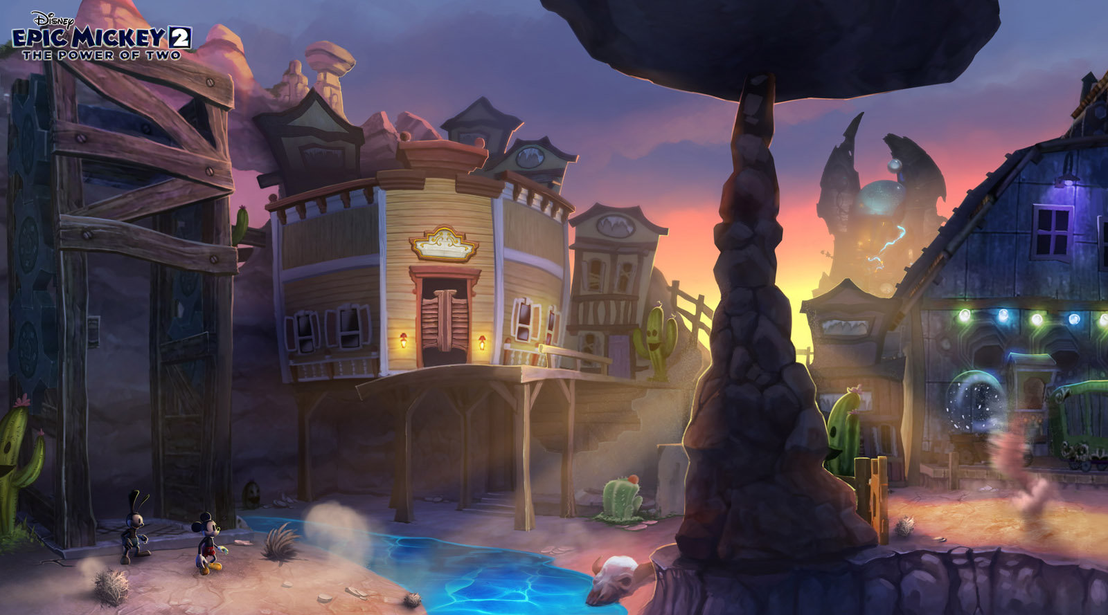 ArtStation - Frontierland 3 - Disney Epic Mickey 2