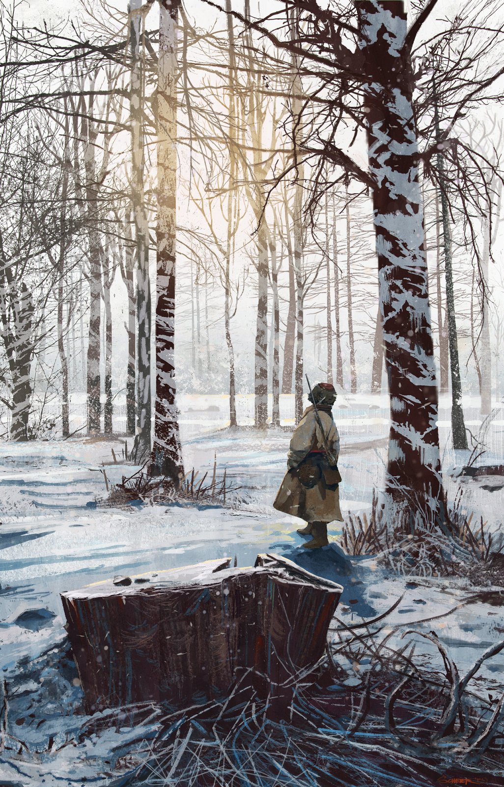 ArtStation - The White Death