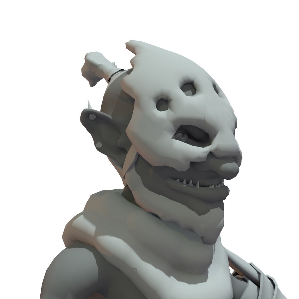 ArtStation - 3D Character Art - 'Goblin Fighter'