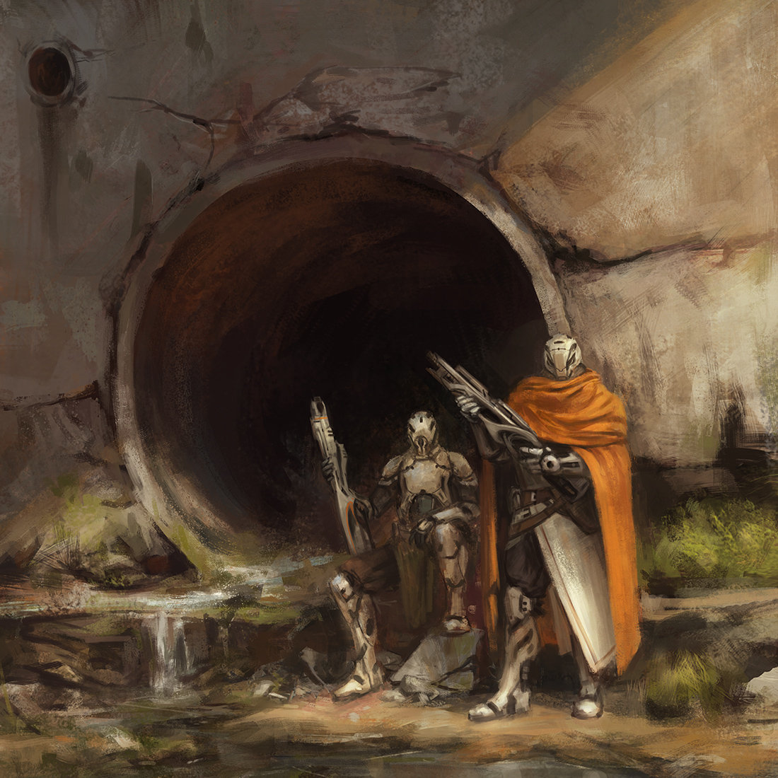 ArtStation - Sewers Entrance, Gal Or