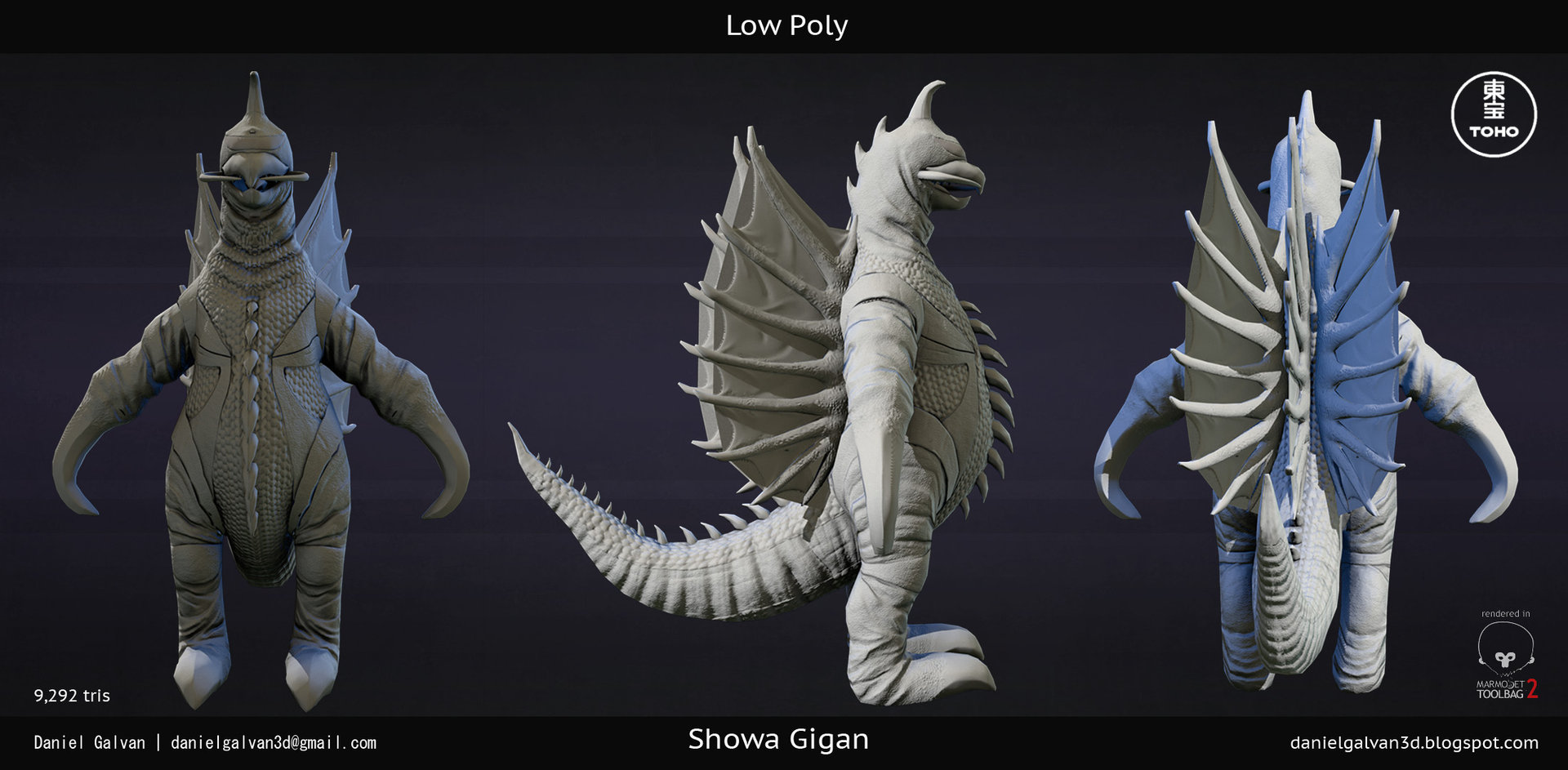 ArtStation - Low Poly Turnaround
