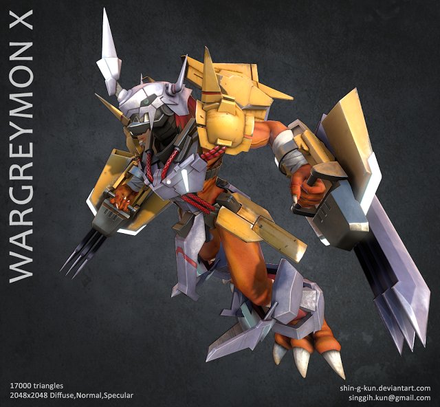 Digimon Wargreymon X