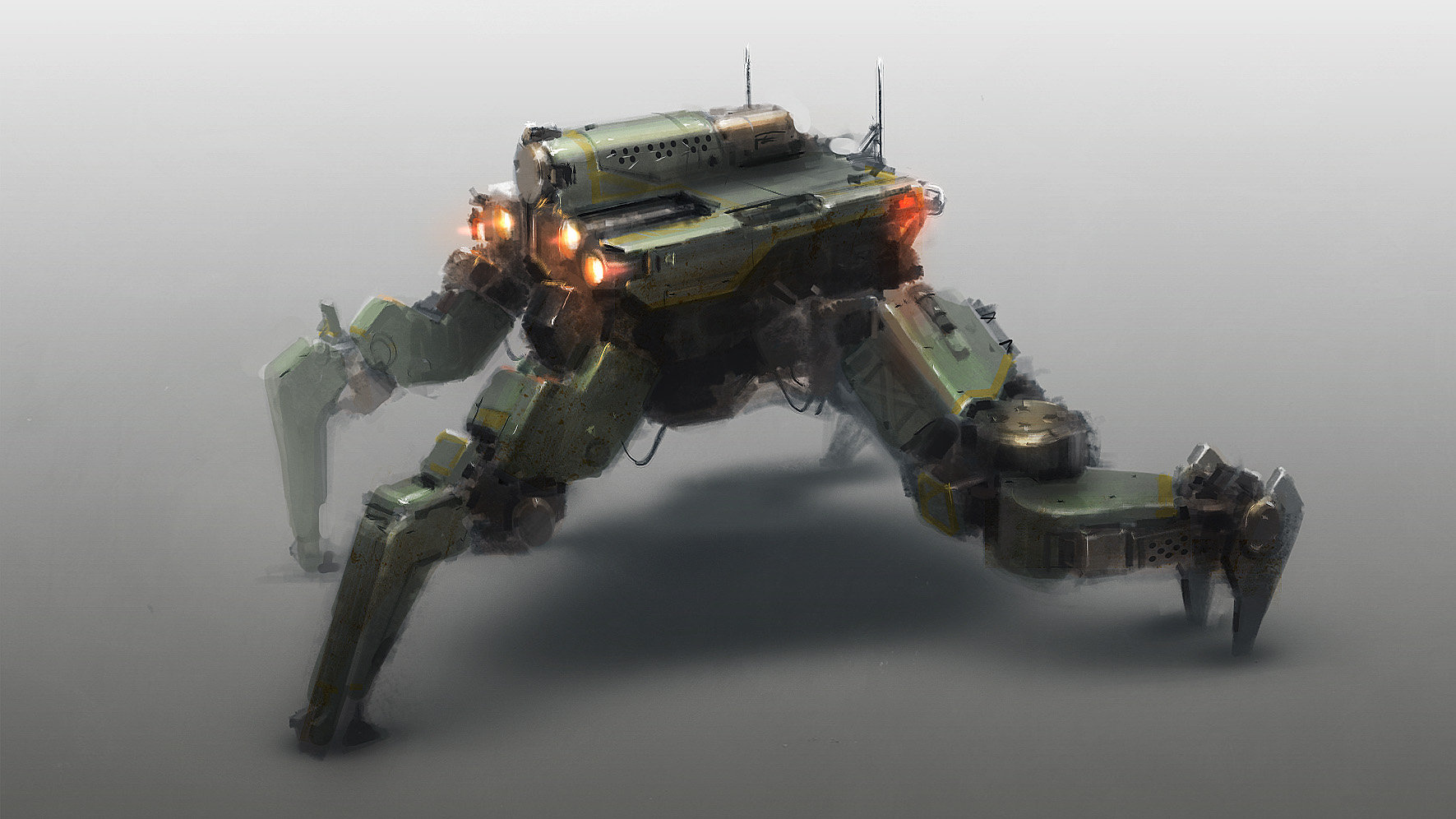 ArtStation - Mech Design Concept
