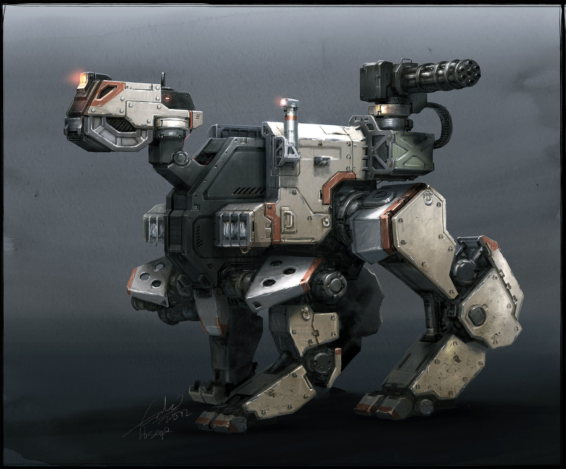 ArtStation - Mech Design Concept