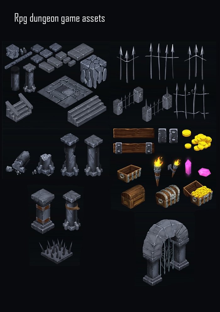 ArtStation - Dungeon rpg game