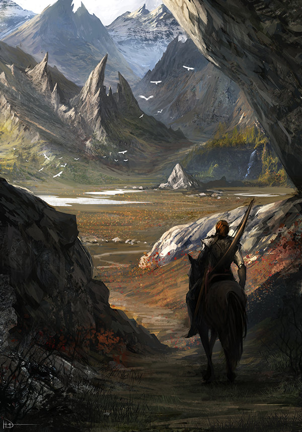 ArtStation - Behind The Mountains