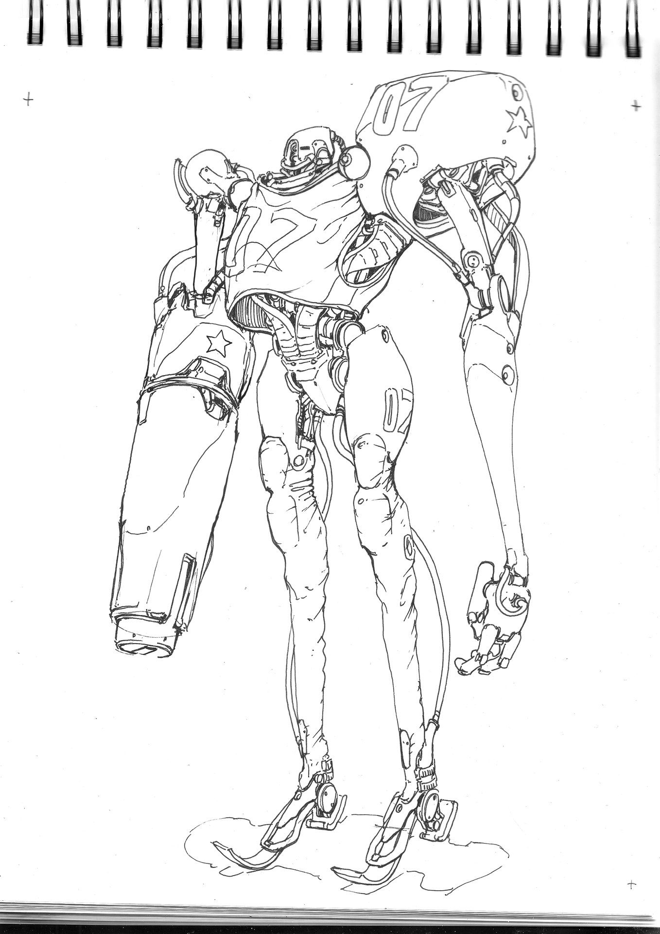 ArtStation - American Footbot