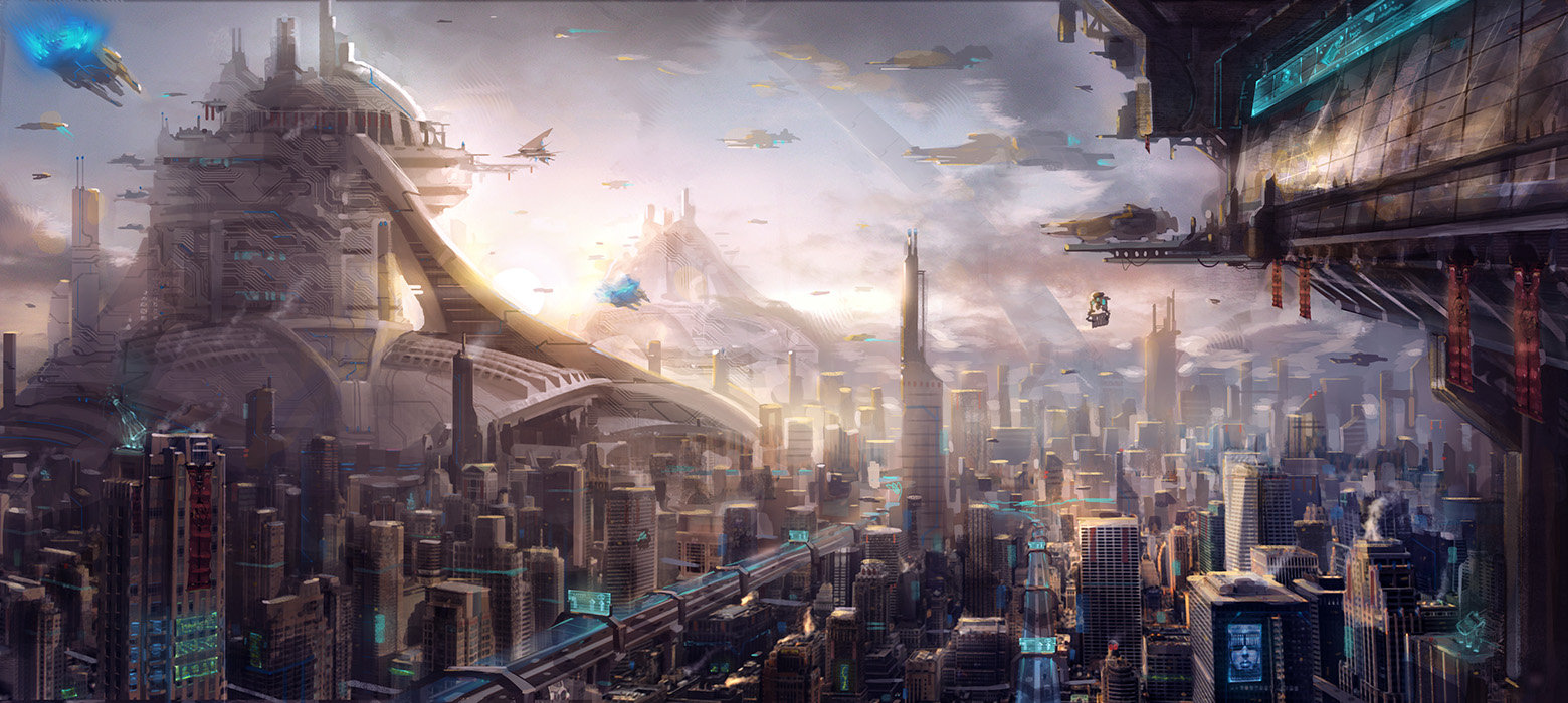 Terran Capital by Saul Espinosa : r/ImaginaryCityscapes