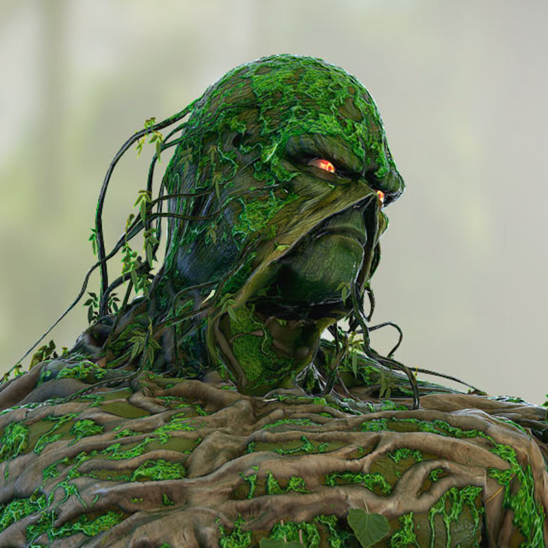 ArtStation - Swamp Thing, Alberto Martinez