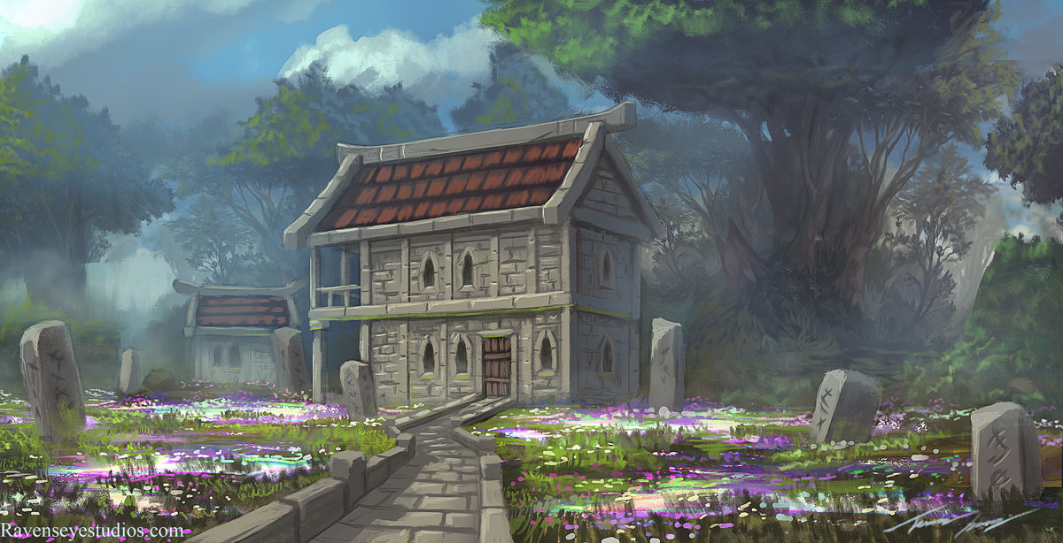 ArtStation - Flower feild
